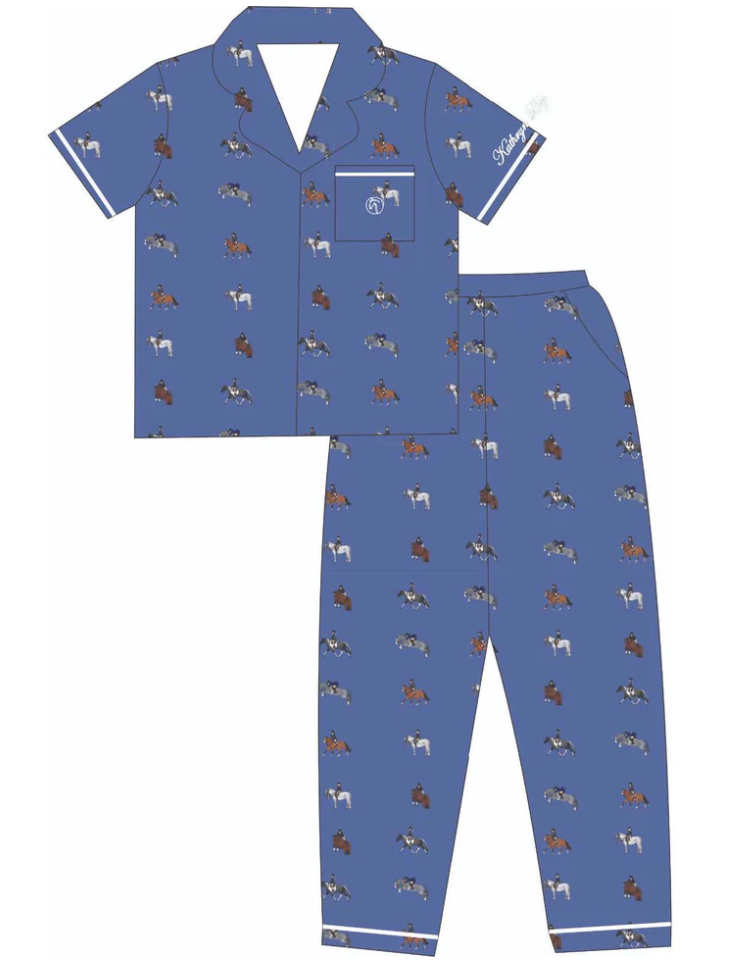 Kathryn Lilly Sporty Horse Pajamas | equestrian boutique I tack store I ...